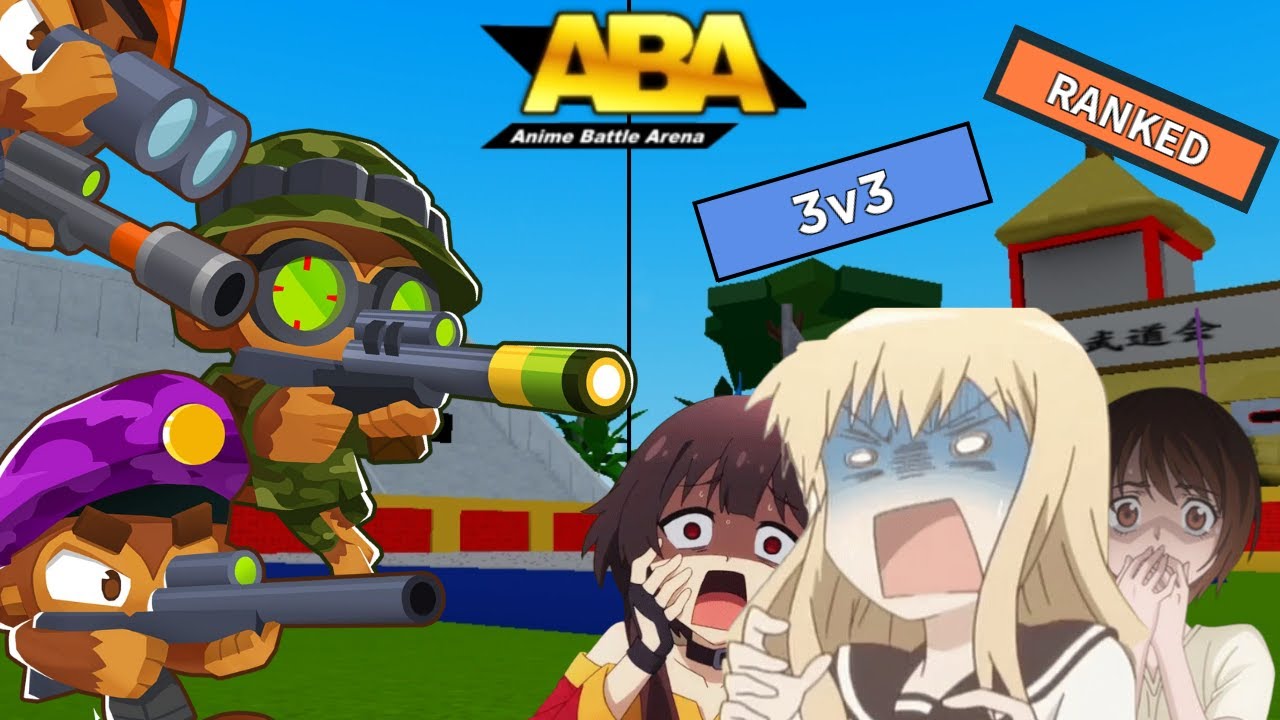 Trio Simp no ABA 3v3 Ranked (Snipers Monkeys) - YouTube