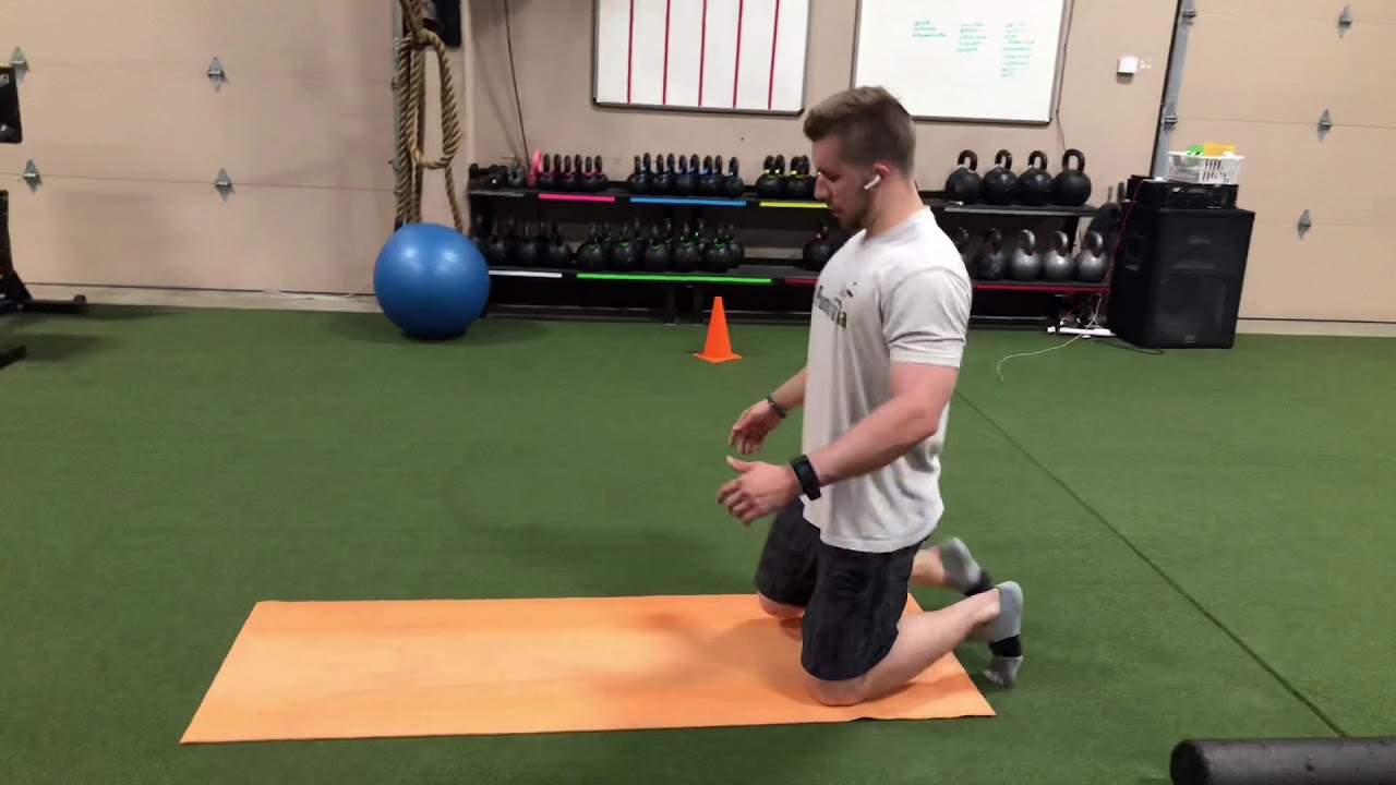 Scapula Protract & Retract In Push Up Postion - YouTube