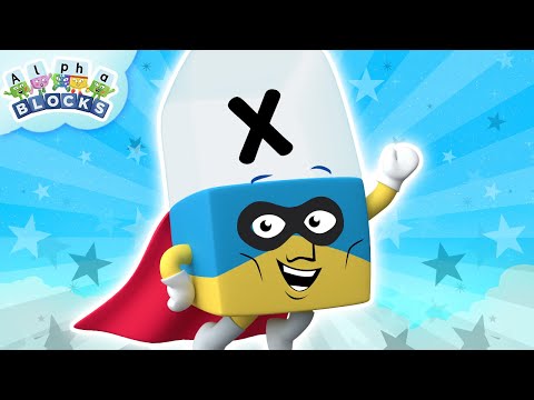 Super Blocks Save The Day 🦸‍♀️ | Learn to Read and Spell | @officialalphablocks