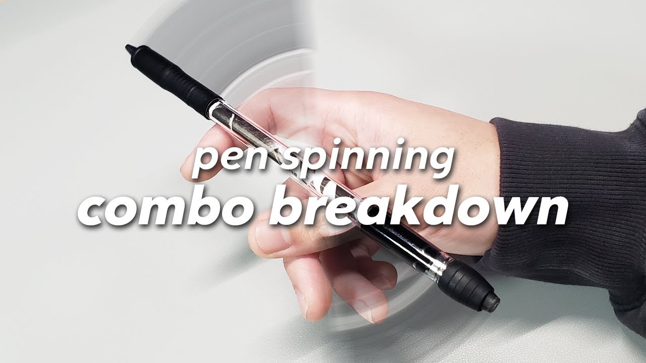 SHORT and SIMPLE Pen Spinning Freestyle Breakdown - YouTube