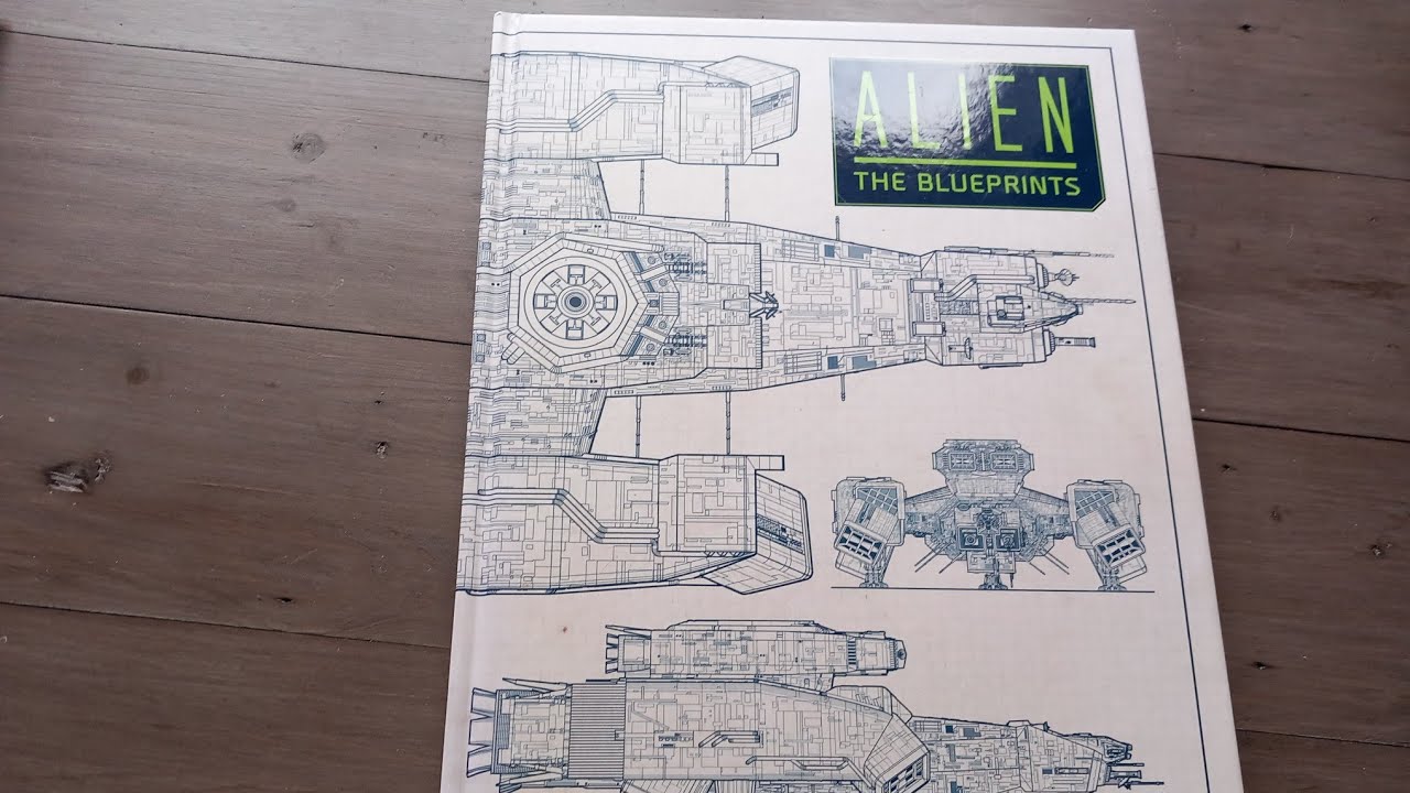 flip through the Alien blueprints book #aliens #aliensmovie #lv426 # ...