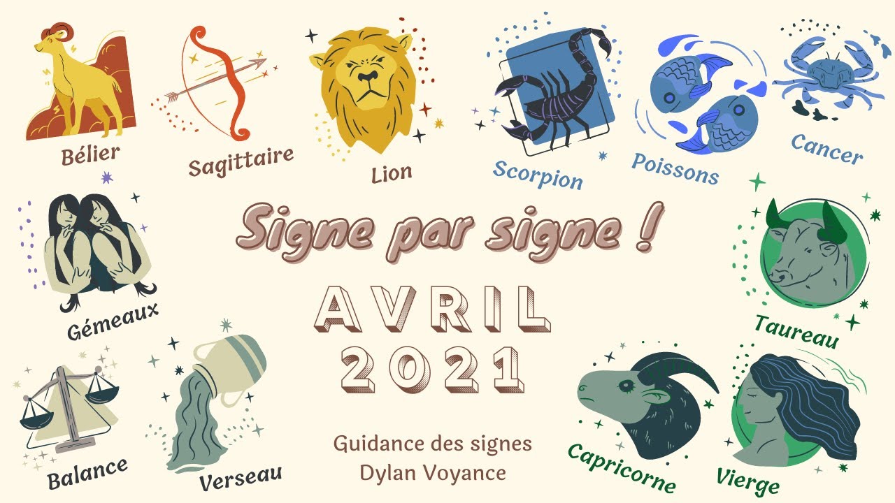 Avril 2021 - Guidance de TOUS les signes ! - YouTube