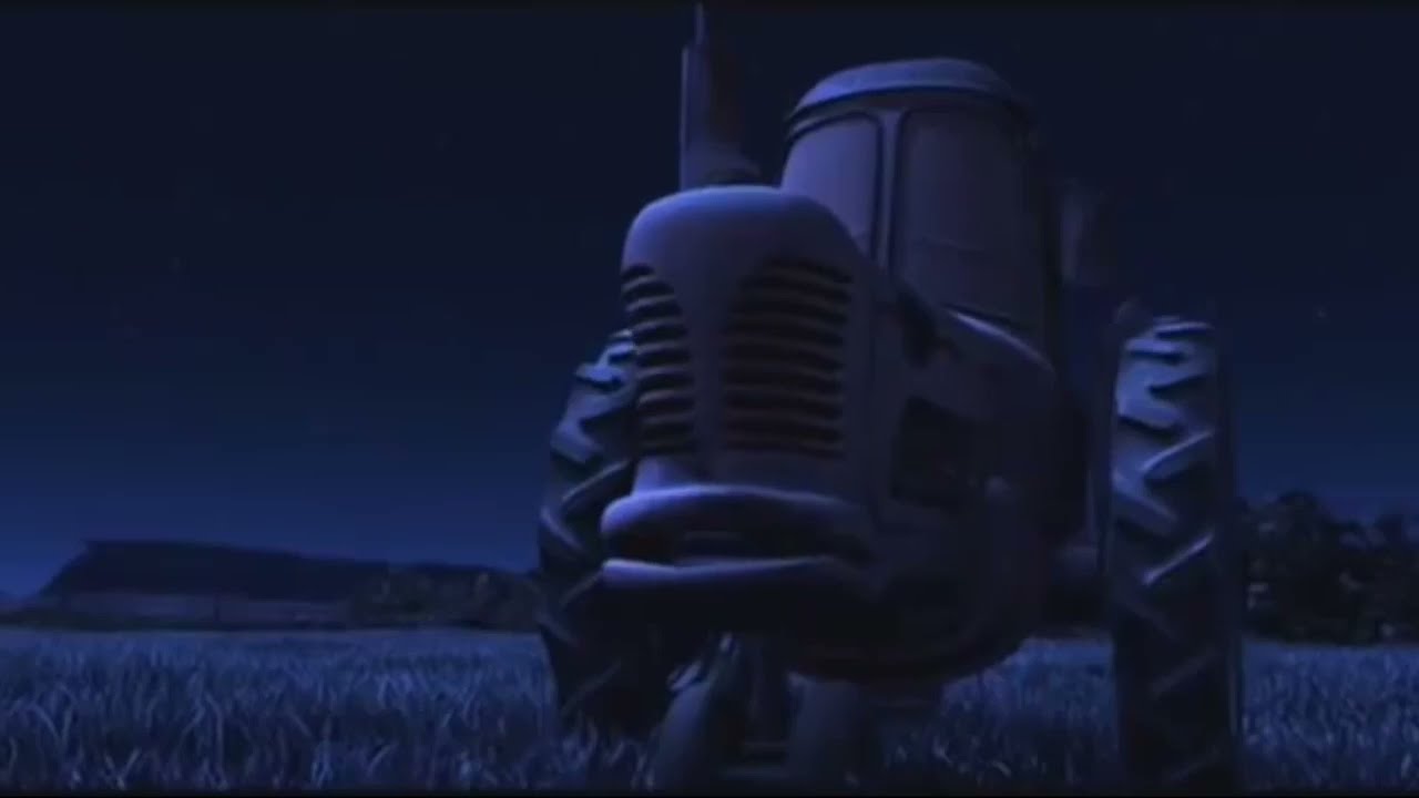 Shrek Roar tractor tipping (Earrape) - YouTube