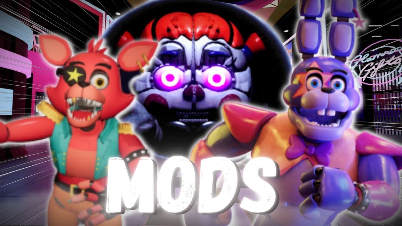 BEST MODS in FNAF Security Breach - YouTube