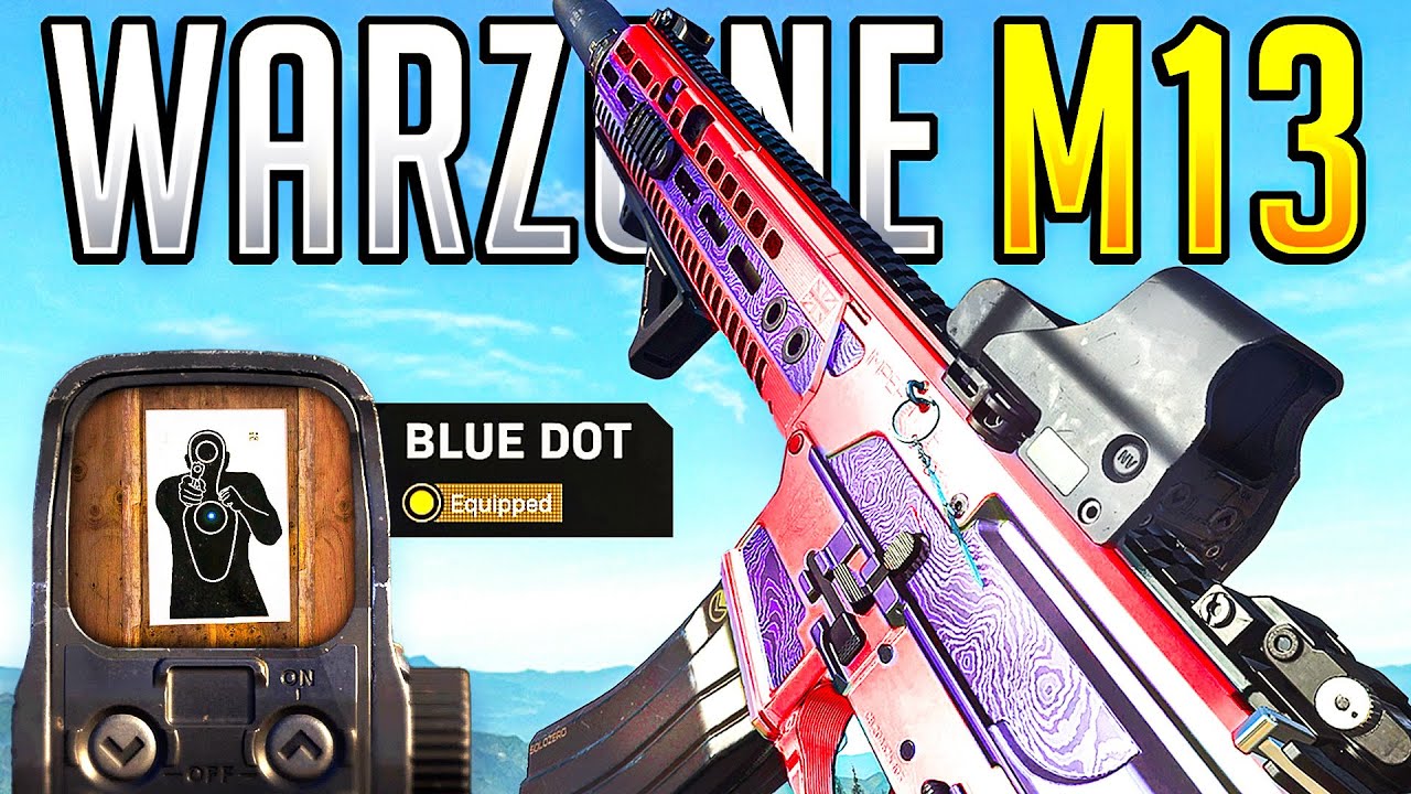 My BEST M13 Class Setup in Warzone.. It's AMAZING! - YouTube