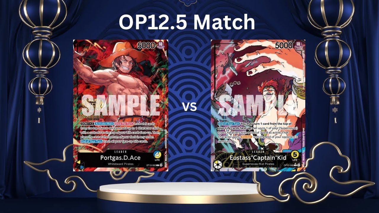 OP12.5 Match BY Ace vs Y Kid - YouTube