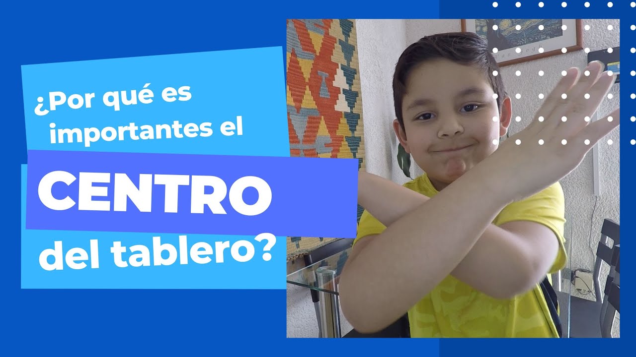 Controla el centro del tablero | Aprende ajedrez con Robby Chess ...