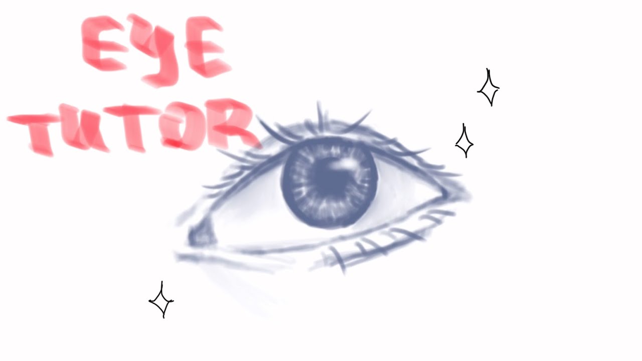 How to draw eye? Eye tutorial #drawing #procreate #art #applepencil # ...