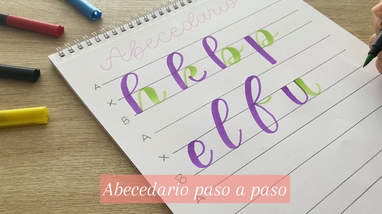 Clase 2.2 Letras paso a paso • CURSO GRATUITO de caligrafía y lettering ...