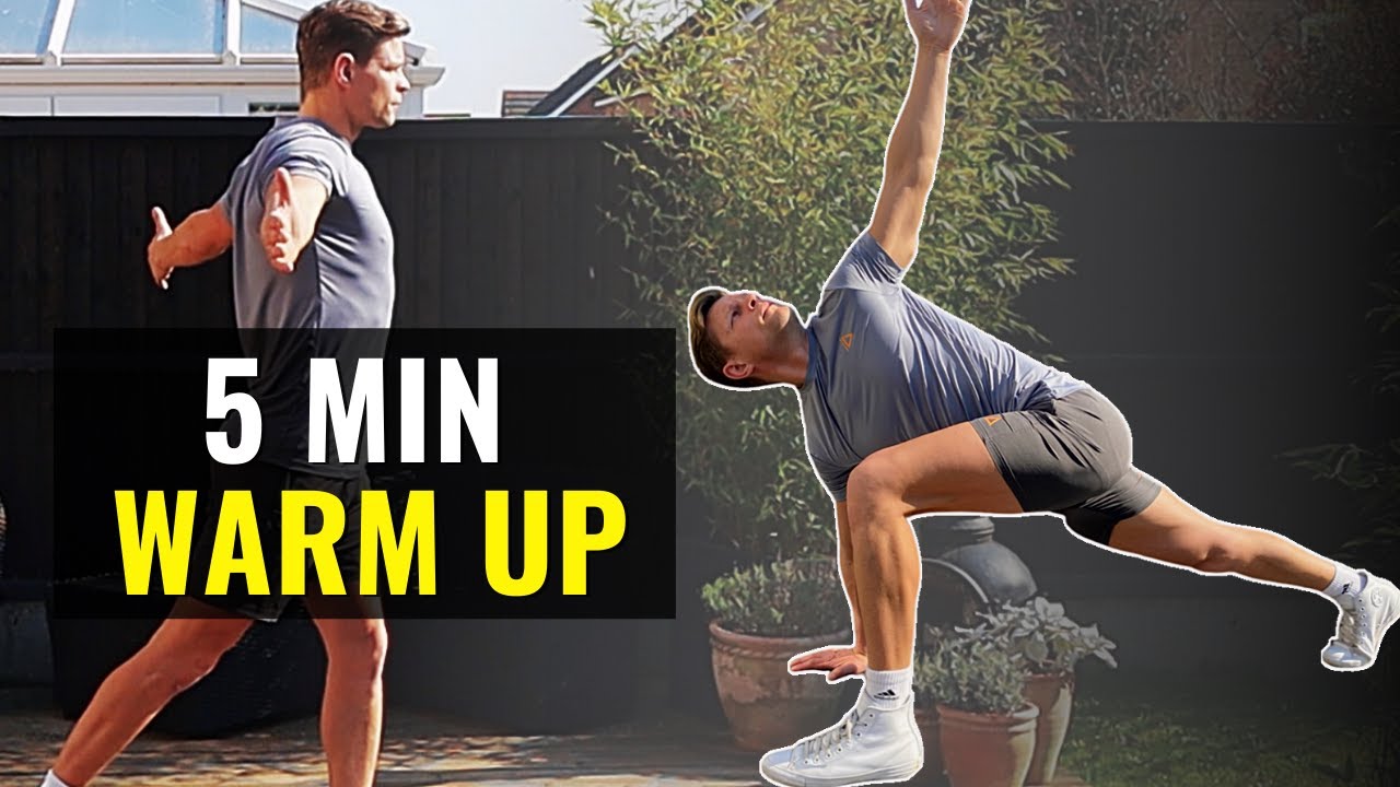 5 min Full Body Warm Up / Quick Warm Up Routine - YouTube