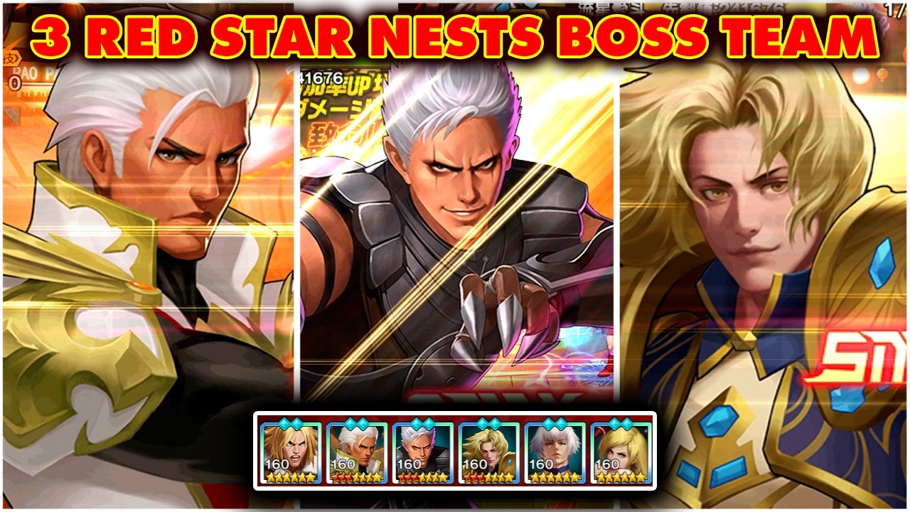 KOF 98 UM OL Krizalid, Igniz & Zero | 3 Red Star NESTS Trio Goes Crazy ...