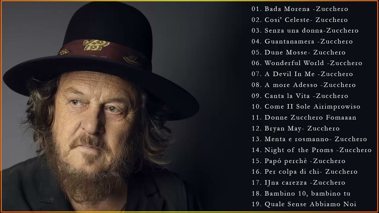 Zucchero greatest hits full album 2021 || Zucchero best songs ...