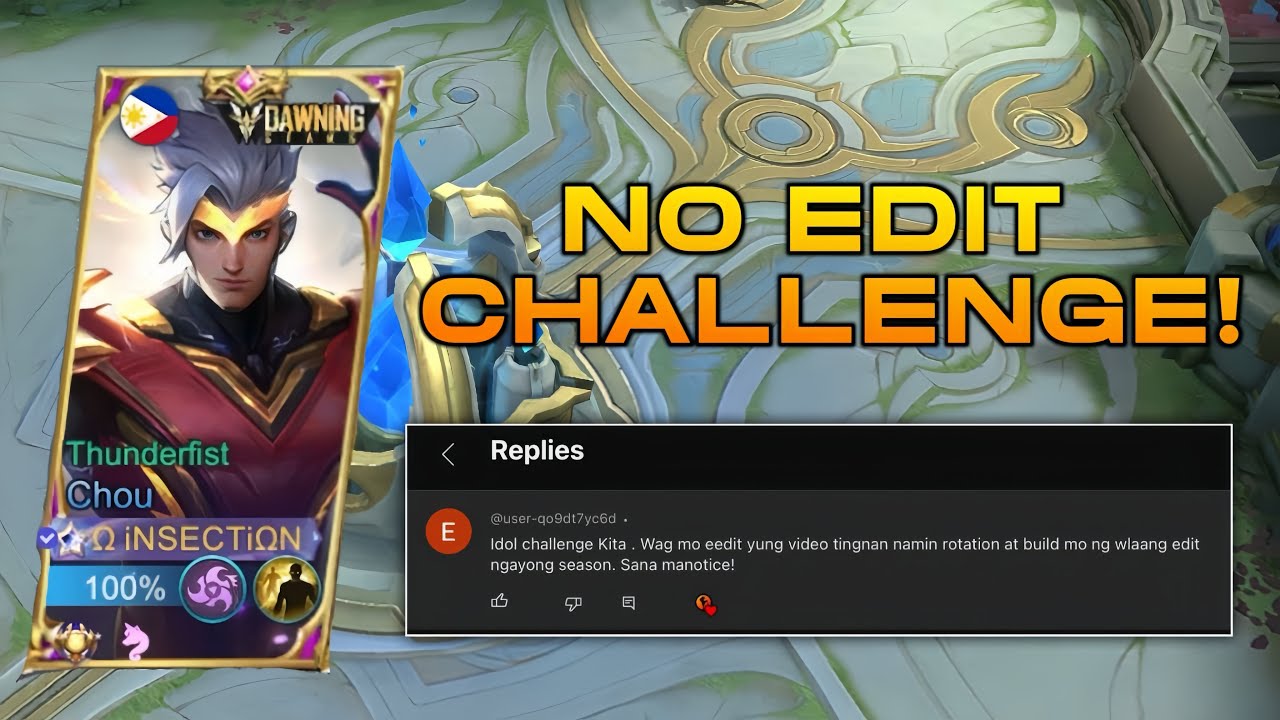 How to Play Chou in solo Queue? iNSECTiON No edit Solo rank gameplay! - YouTube