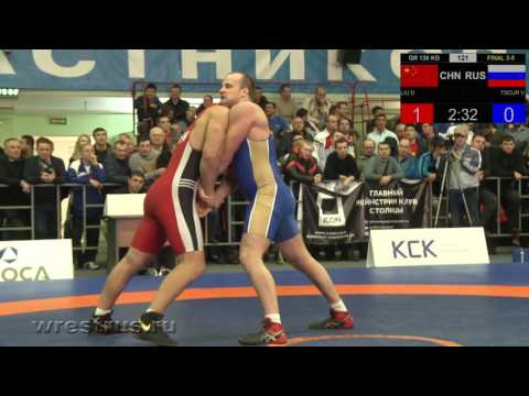 Поддубный-2017. 130 кг.  Щур Виталий -  Дели Лю (Китай). За бронзу.