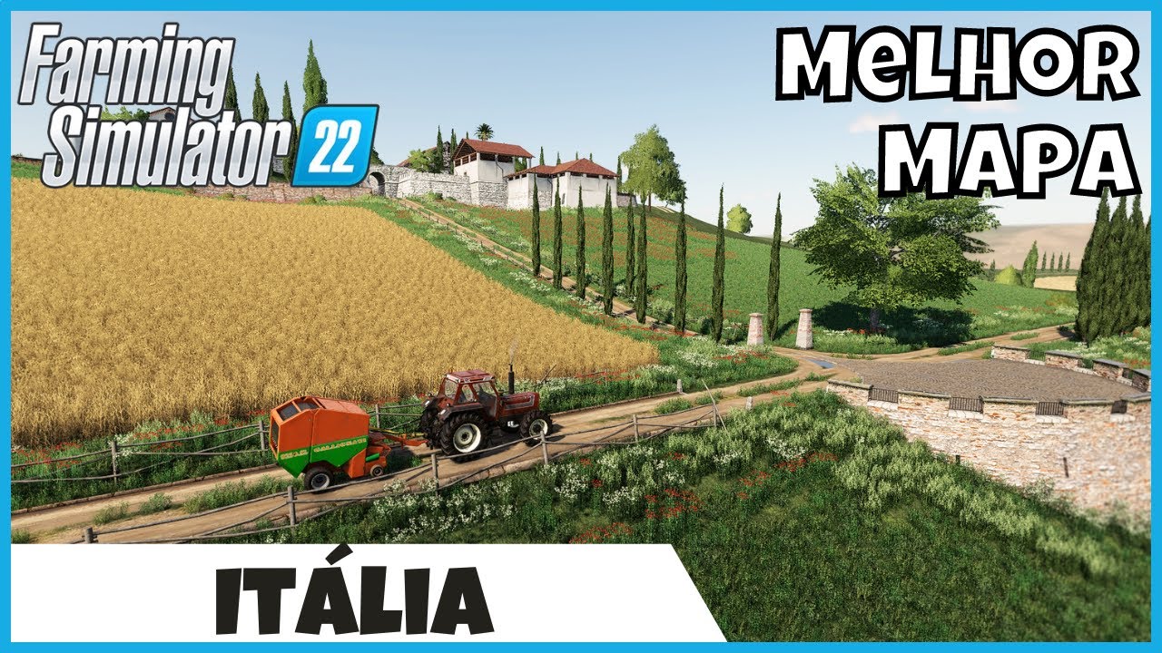 FS22 Mapas | Apresentando ITÁLIA o Melhor Mapa + DOWNLOAD | FARMING ...
