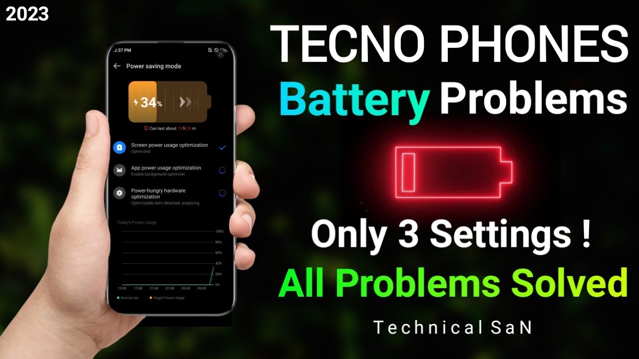Tecno Battery Problems | Tecno Battery Drain Problem | Finally Fixed ...
