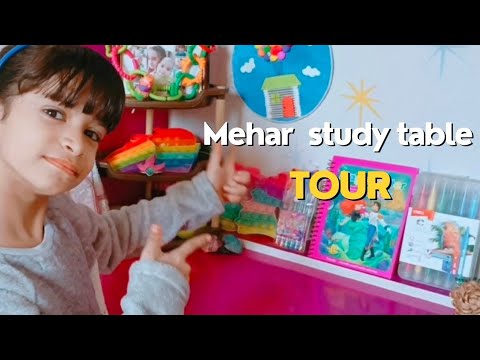 My Study table tour/#viral #craft #video #drawing #dosubscribe - YouTube