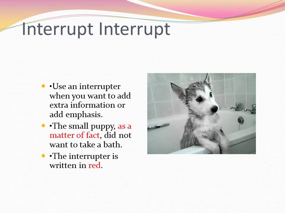 Interrupters Grammar - YouTube