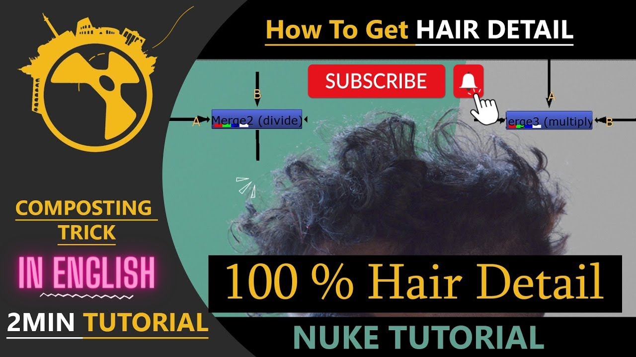 Nuke Advanced Technique Tutorial || How To Restore Hair Detail ...
