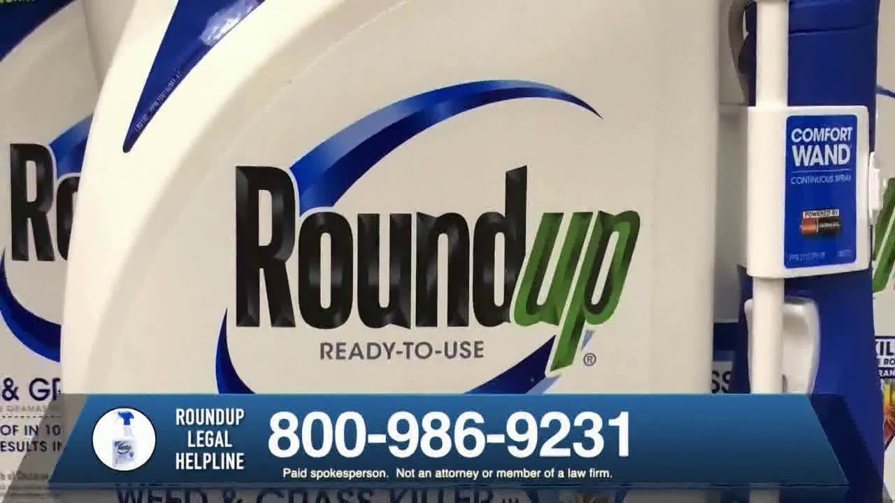 Roundup Legal Helpline TV Commercial, 'Landscapers and Non Hodgkin's ...