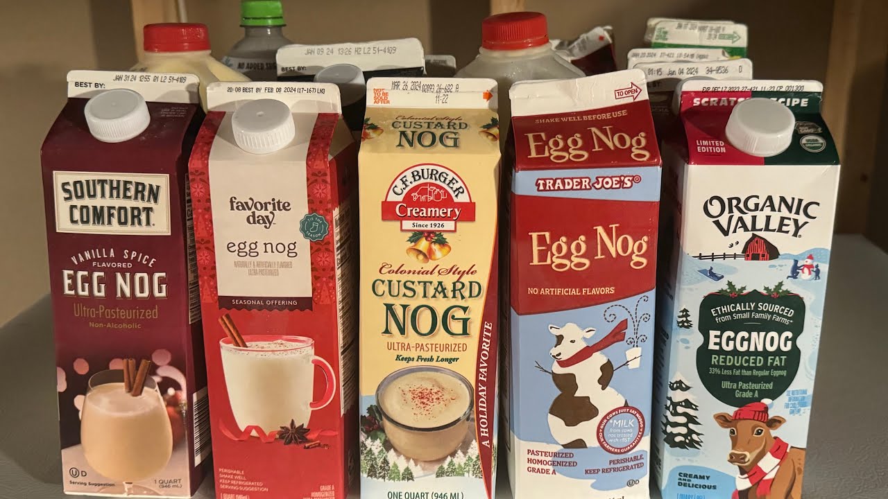 I Tried 25 Popular Eggnog Brands and Flavors—Which One Tastes the Best ...