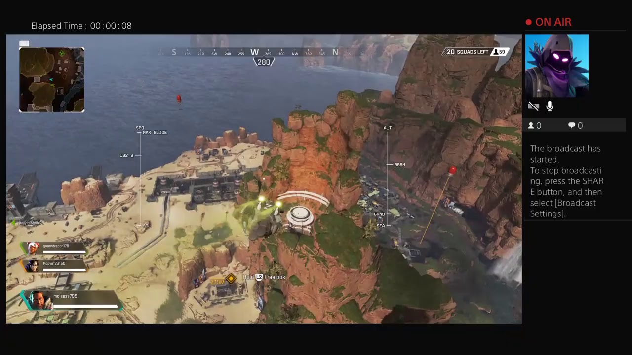 Playing apex legends - YouTube