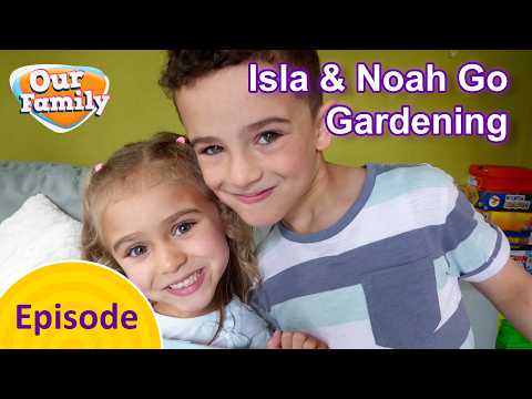 Isla and Noah Go Gardening | Our Family FULL EPISODES | CBEEBIES