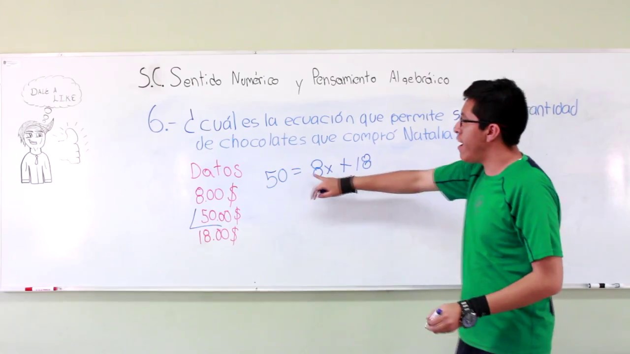 Problema6 - Sentido Numérico y Pensamiento Algebraico - YouTube