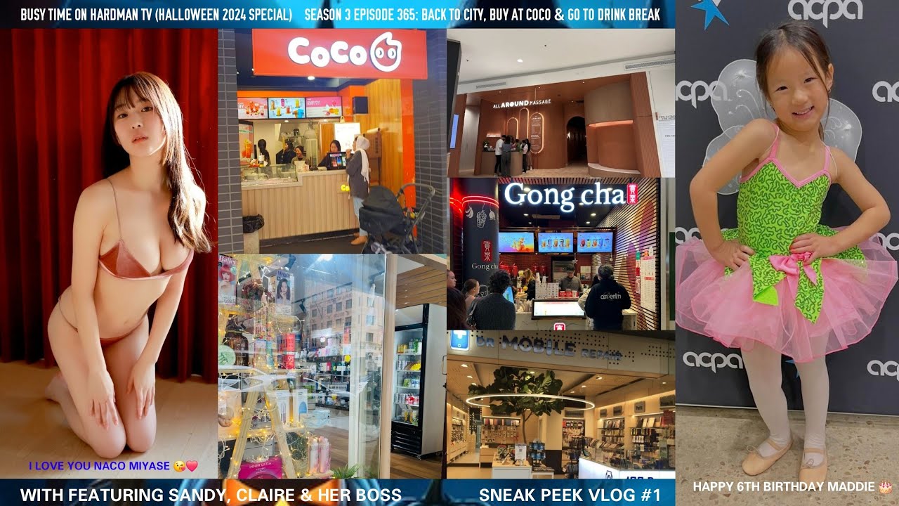 Busy Time (Season3 Episode365 - Back To City, Buy At Coco & Go To Drink Break) [SNEAK PEEK VLOG ...