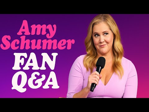 Amy Schumer Fan Q&A | Hilarious & Honest Stand Up Comedy, Interview & Fame Talk