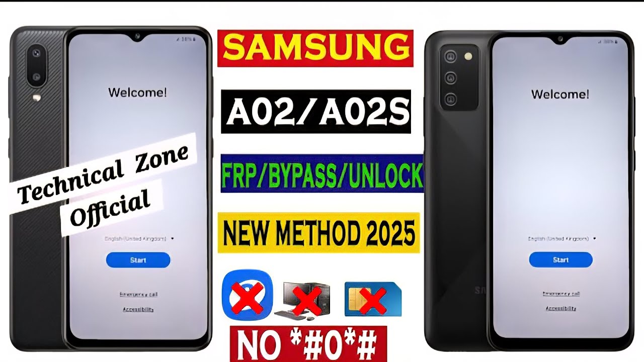 SAMSUNG A02 / A02S FRP BYPASS ONE CLICK UNLOCK TOOL - YouTube