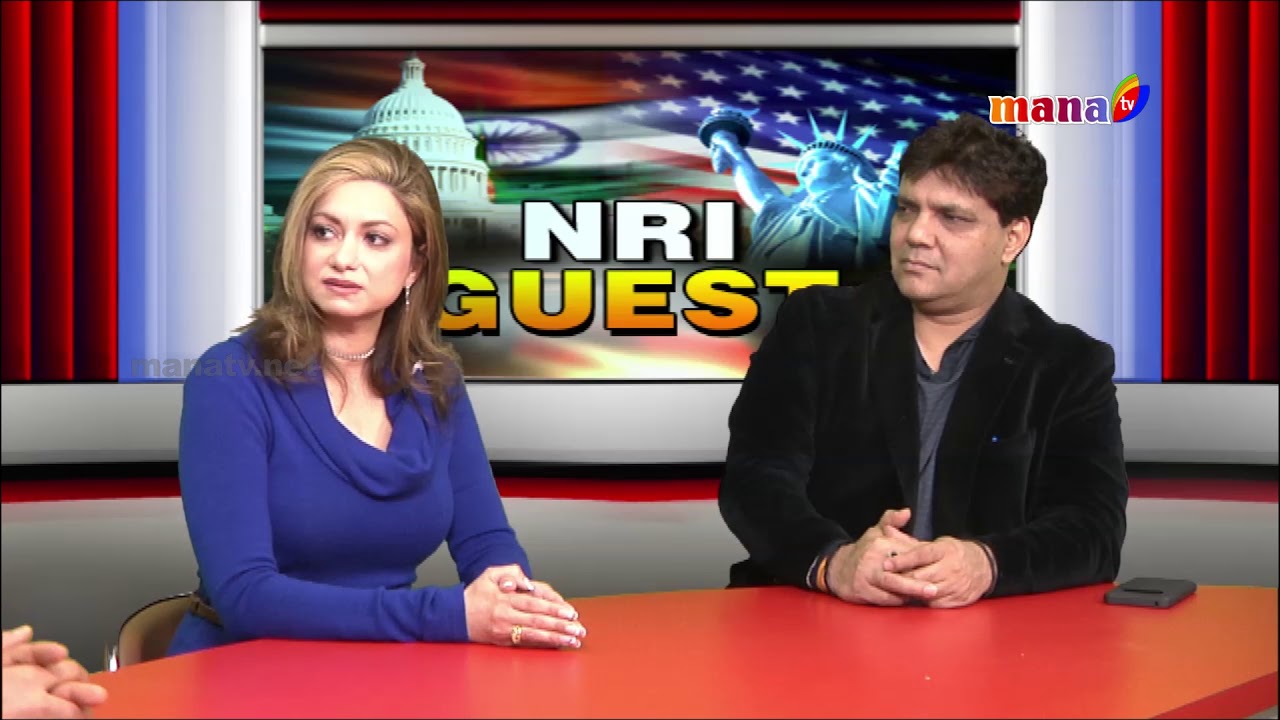 NRI Guest Siya Nanda Miss Bharat USA 2017and Janak with Aryan Vaid ...