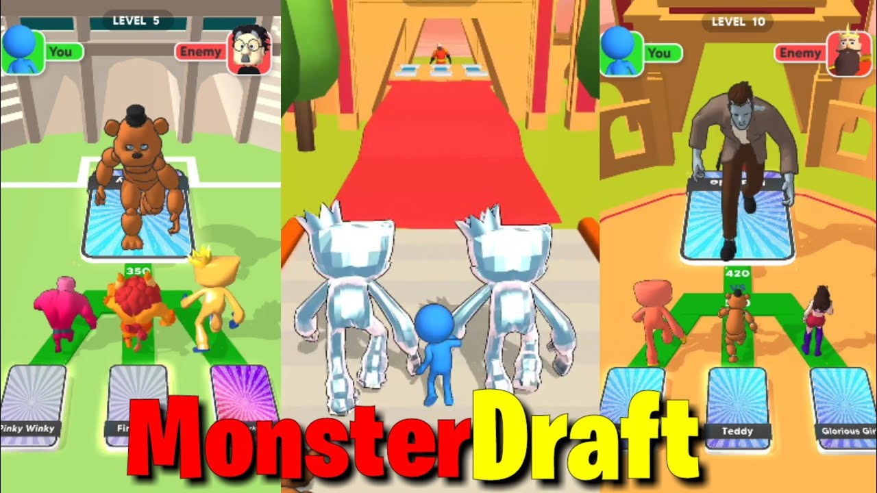Monster Draft Gameplay Walkthrough #1 - YouTube