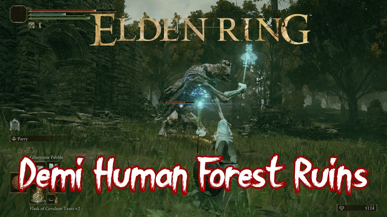 ELDEN RING Playthrough - PC Gameplay - Demi Human Forest Ruins - YouTube