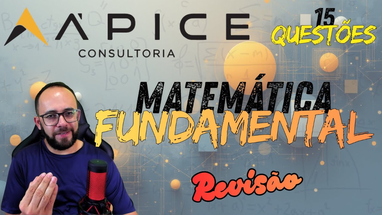 🔴 REVISÃO APICE - Matemática Fundamental (Revisão Boqueirão e Boa Vista ...