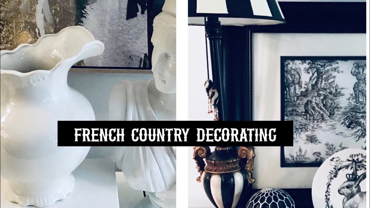 French Country Entryway Table Designs | French Country Vignettes - YouTube