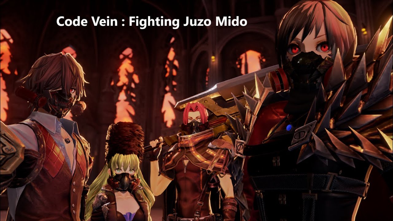 Code Vein : Fighting Mido - YouTube