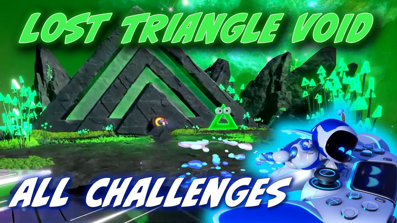 Astro Bot PS5 – Conquering the Lost Triangle Void! 4 Tough Levels in 1 ...