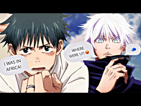 When Gojo sees Yuta again! - YouTube