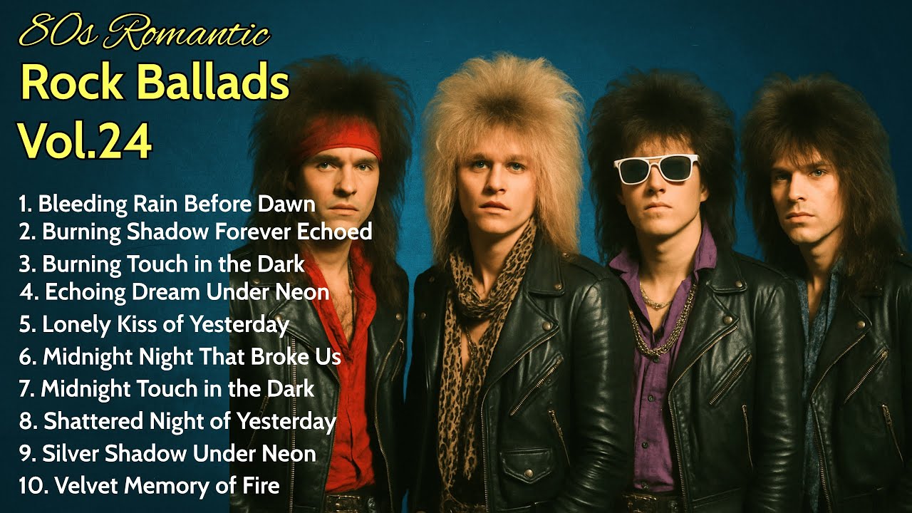[The best 80s Romantic Rock Ballads Vol.24] Rock | Ballad | Sleep ...
