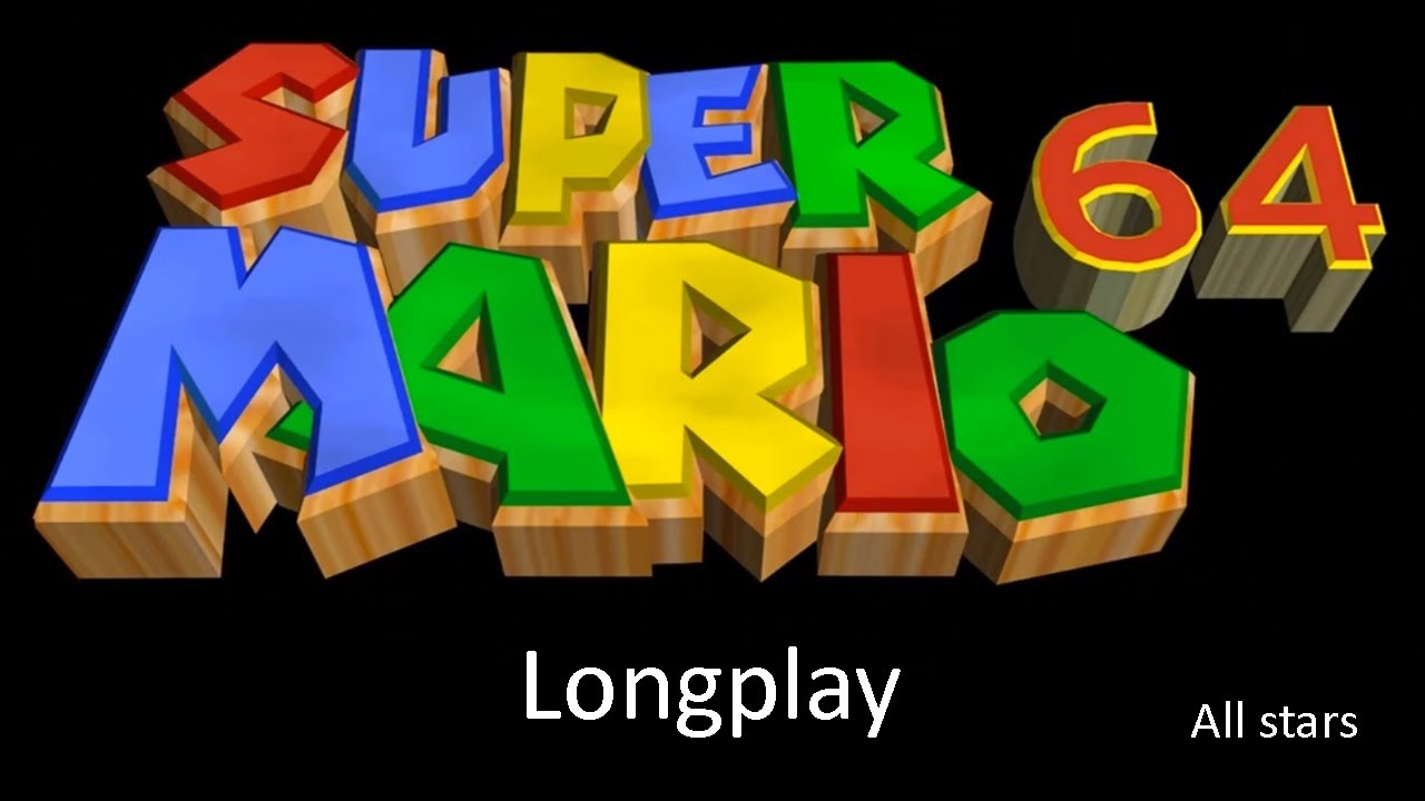 Super Mario 64 Longplay (all stars) - YouTube