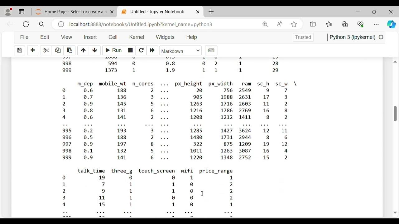 Reading the csv file - YouTube