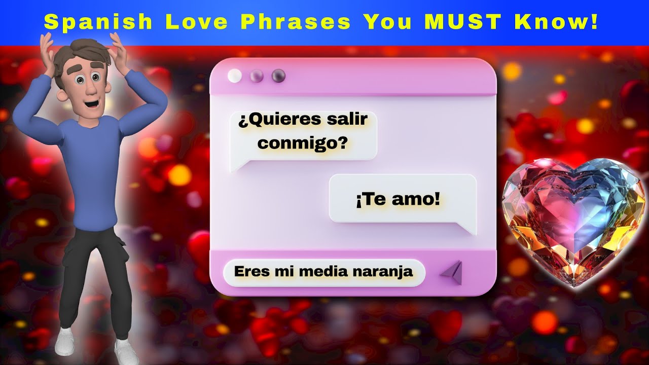 💖 Spanish Love Phrases for Valentine’s Day | Learn Spanish Romantic ...