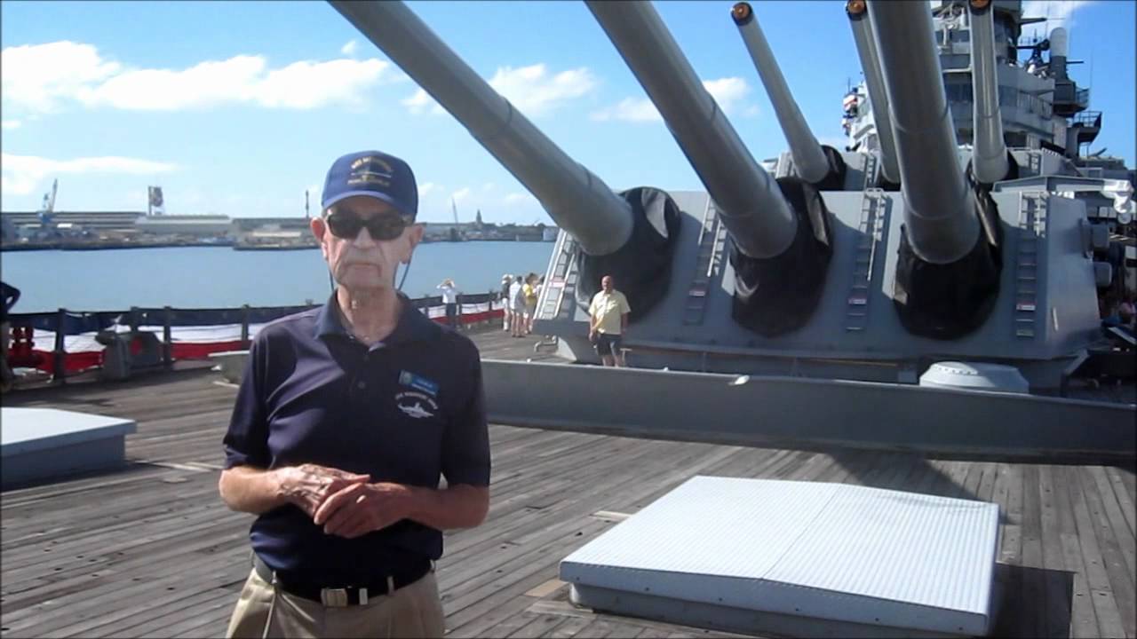 Battleship Missouri Tour with Captain Mead - YouTube
