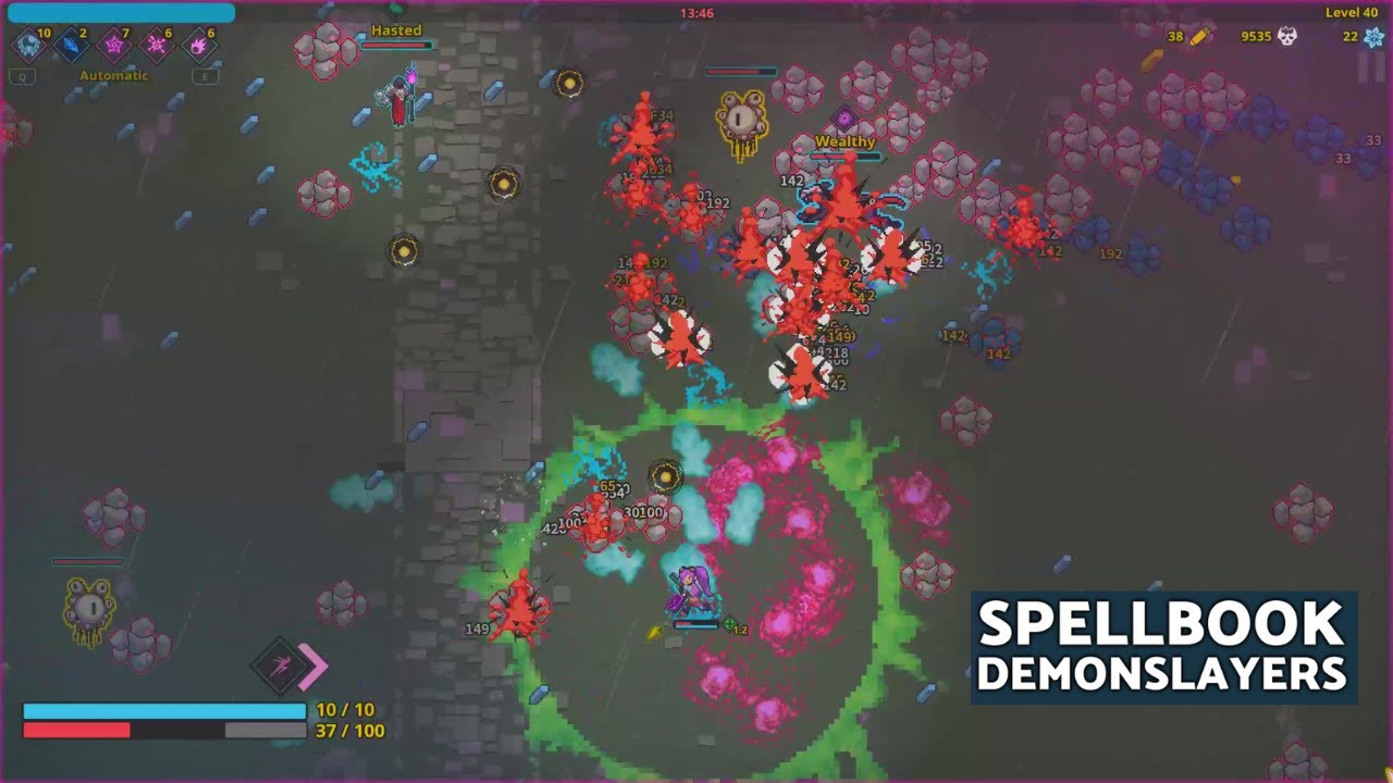 Speare - Bullet Heaven | Spellbook Demonslayer | Library Courtyard ...