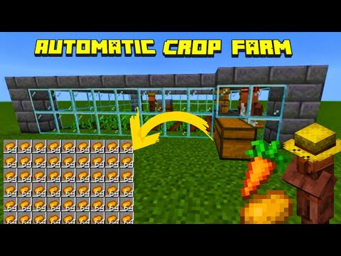Minecraft best automatic crop farm for bedrock 1.21+ [insane results ...