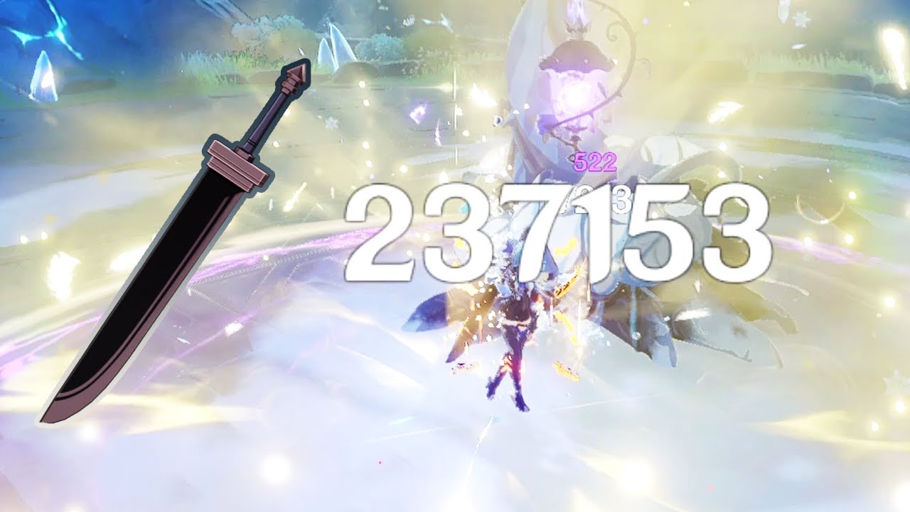 EULA One Shot With 1* Weapon WASTER GREATSWORD - YouTube