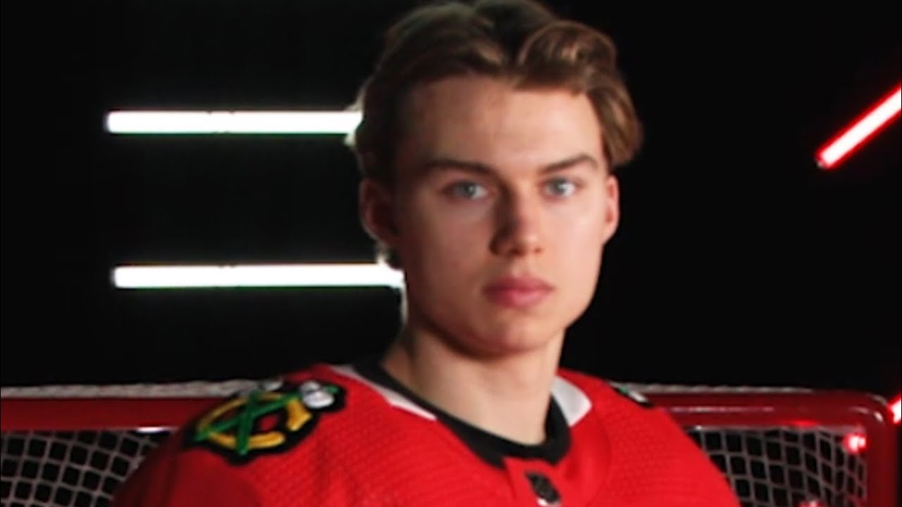 Connor Bedard Introduces Blackhawks + First Goal in his Home Debut ...