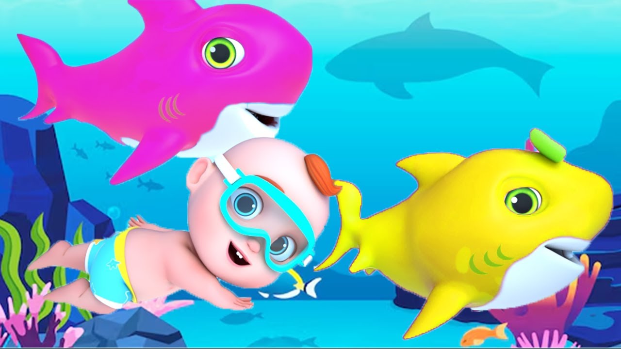BABY SHARK | Baby Shark Doo Doo Doo| GoBooBoo Song Nursery Rhymes ...