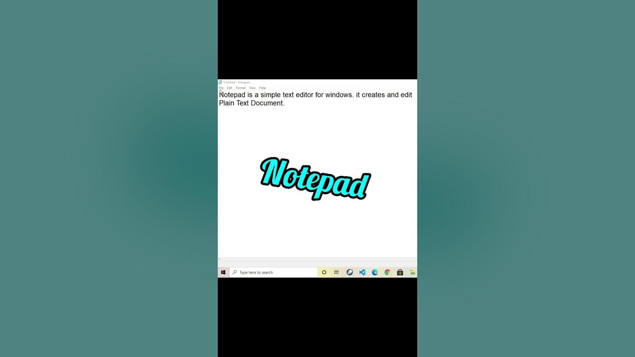How to use Notepad in Computer | what is Notepad | File Menu in Notepad ...